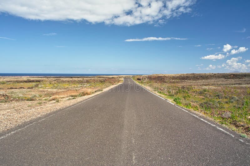 Road to ocean stock photo. Image of outdoor, asphalt - 19818980