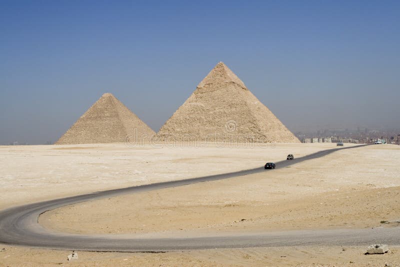 Road To The Pyramids Picture. Image: 4725645