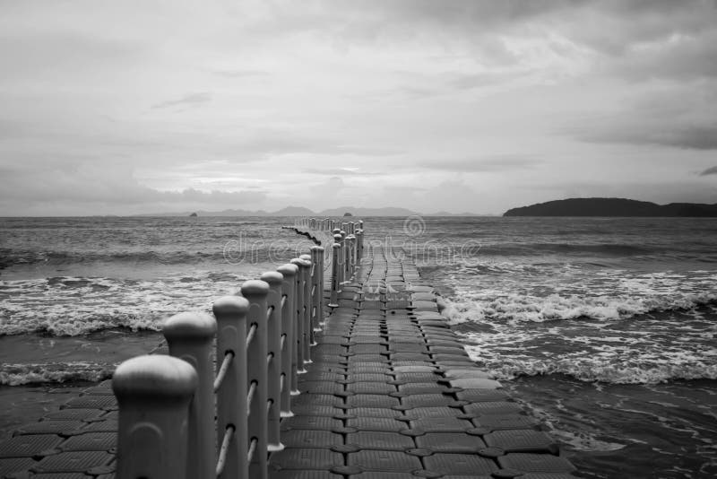 The road to the sea stock photo. Image of road, landscape - 94933862