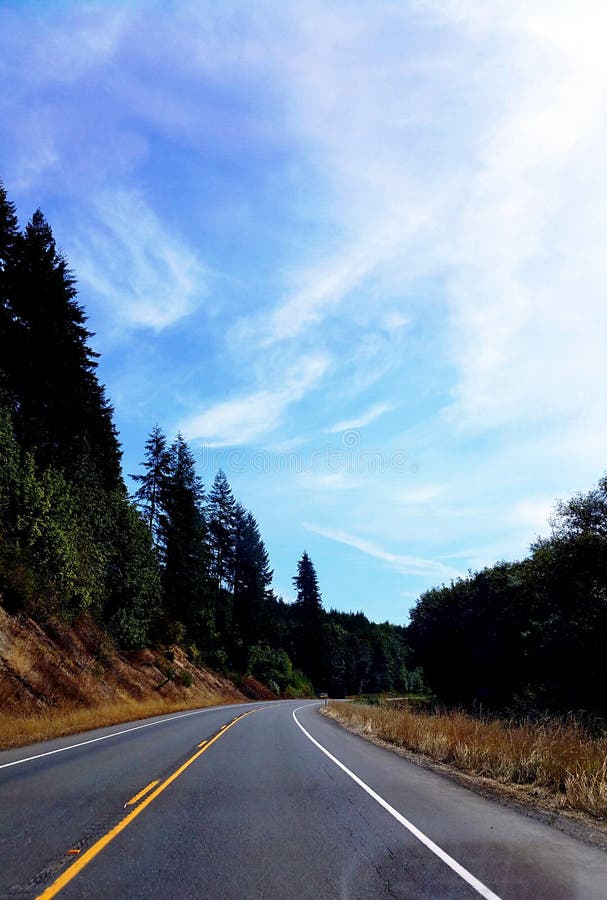 The Road To Somewhere.... stock image. Image of highway - 58676137