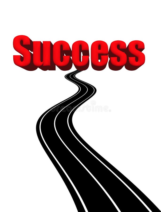 Road Success To Stock Illustrations – 7,746 Road Success To Stock ...