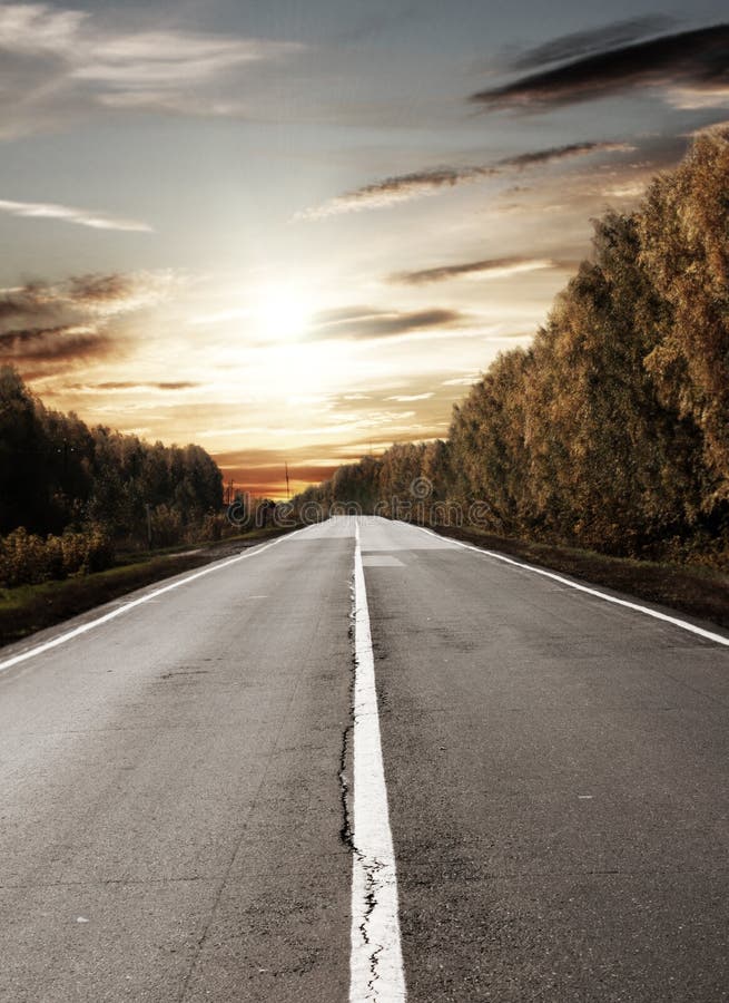 Road to the sun stock image. Image of bright, grunge, nature - 8574787