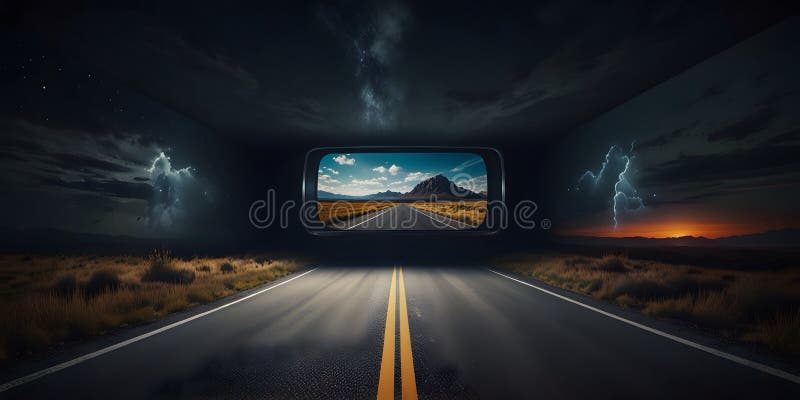 The Road To Virtual Reality Stock Photo - Image of electric, modern ...