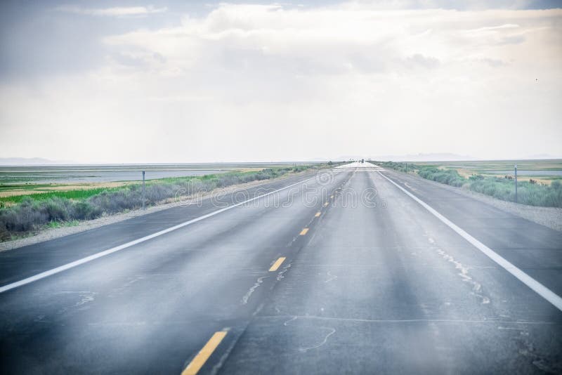 Road Towards Infinity, Travel Concept Stock Image - Image of route ...