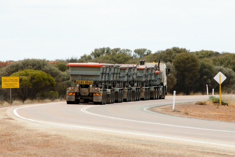 Road Train - Australia stock photo. Image of iron, mining - 106367646