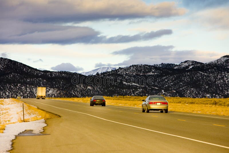 Road Transport, Colorado, USA Editorial Stock Photo - Image of cars ...
