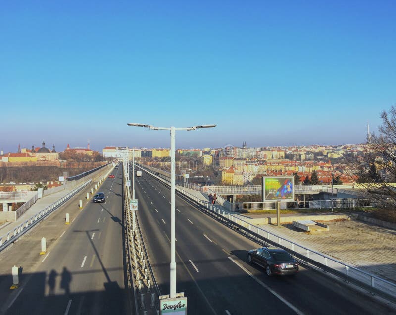 Road Transportation Landscape Stock Image - Image of road, landscape ...