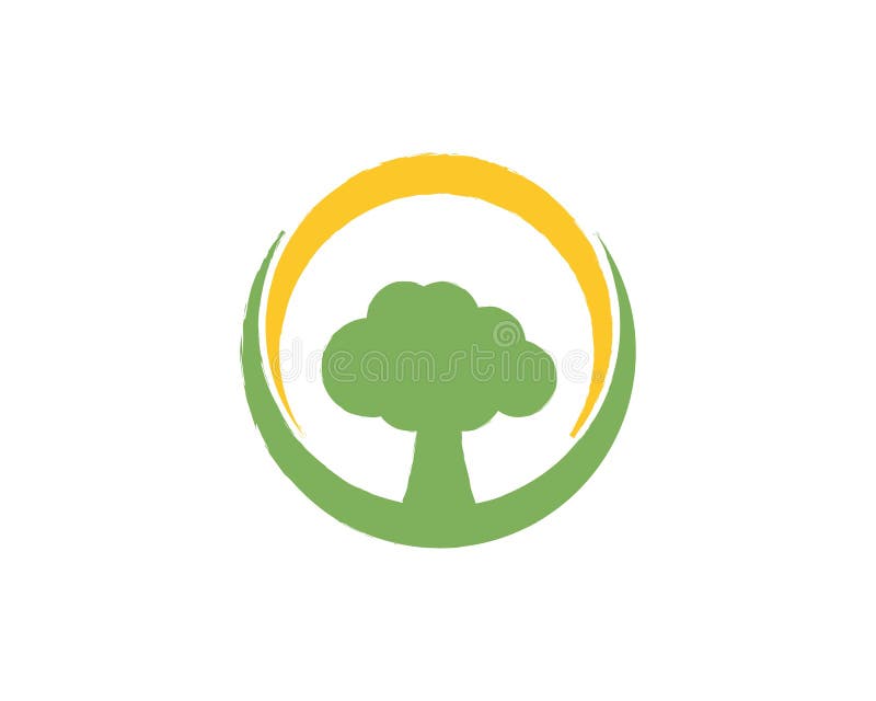Road tree logo vector stock vector. Illustration of organic - 128474097