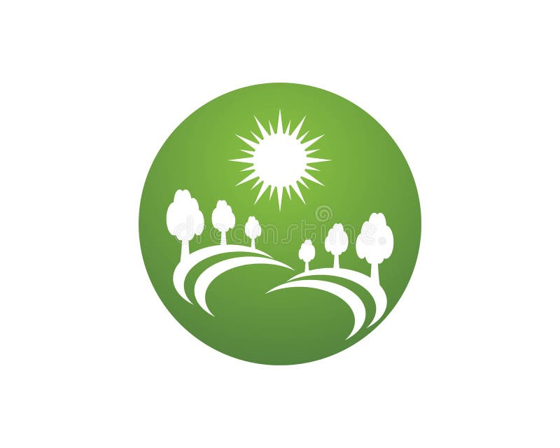 Tree road icon sign logo stock vector. Illustration of isolated - 127769626