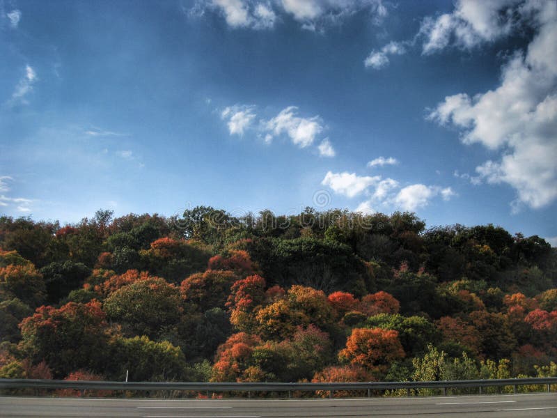 Road trip stock photo. Image of trip, leaves, fall, autumn - 77727200