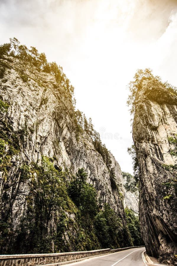 Road between two mountain stock photo. Image of mountain - 114148284