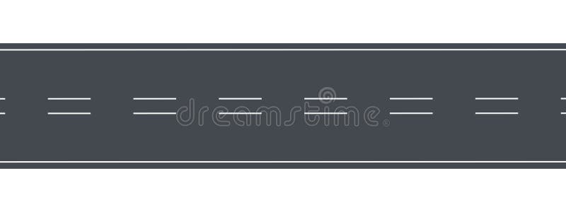 Road Types. Highway Top View Stock Vector - Illustration of street ...