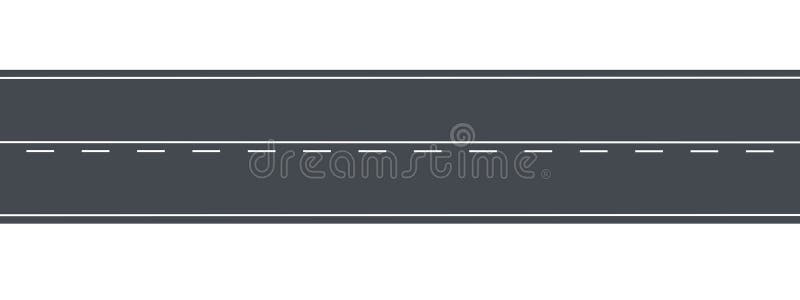 Road Types. Highway Top View Stock Vector - Illustration of city, types ...