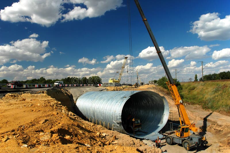 New Underground Electrical Installation Stock Photo - Image of detail ...