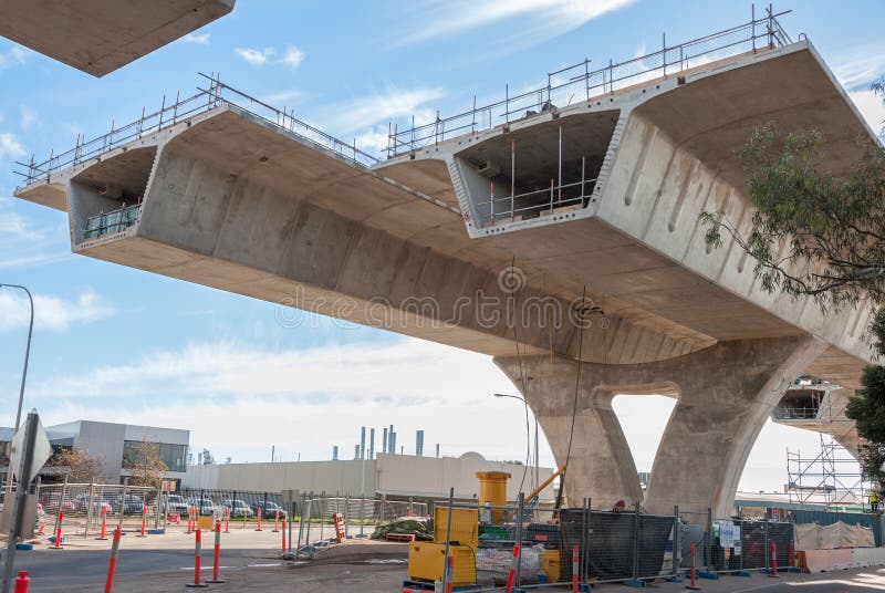 Road under construction stock photo. Image of construction - 95649674