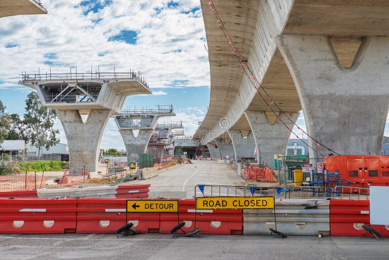 Road under construction stock image. Image of industry - 79418223