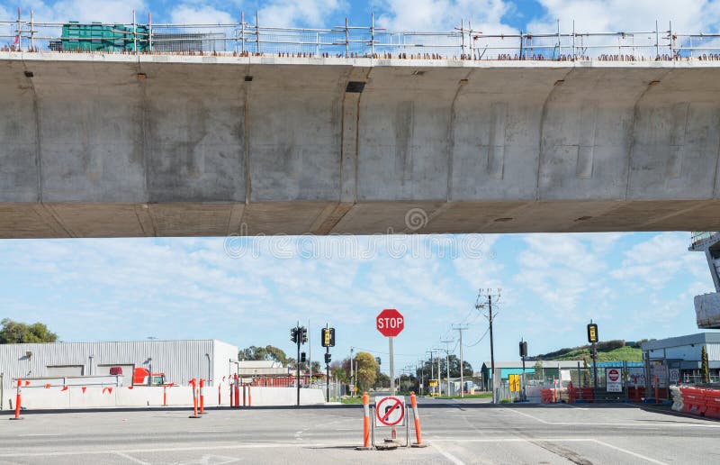 Road under reconstruction stock photo. Image of road - 44782922