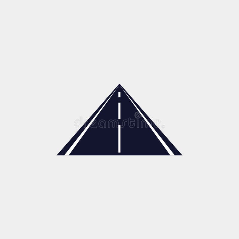 Road Vector Icon Illustration. Flat Icon Vector Stock Illustration ...