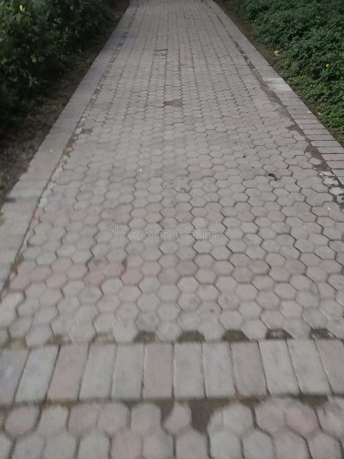 Road tiles stock photo. Image of shape, avenue, abstract - 69394970