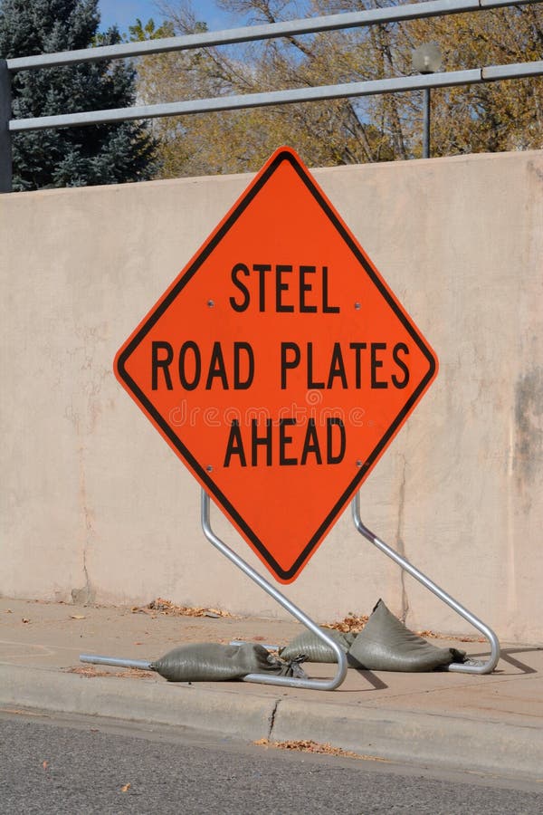 Steel Plates Ahead Stock Photos - Free & Royalty-Free Stock Photos from ...
