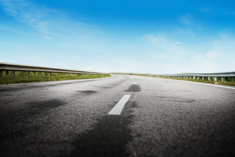 Road way forward direction stock image. Image of morning - 93789311