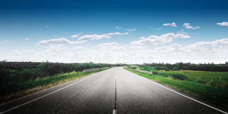 Road way forward direction stock photo. Image of back - 94663934