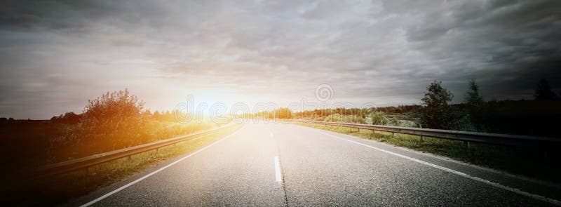 Road way forward direction stock photo. Image of morning - 144344358