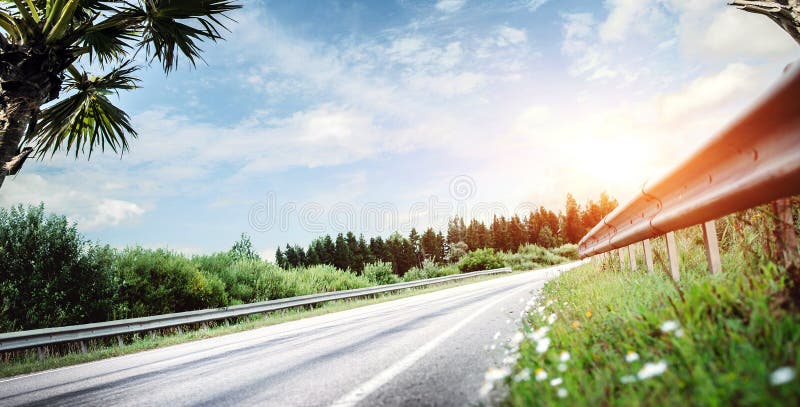 Road way forward direction stock image. Image of trip - 166122339