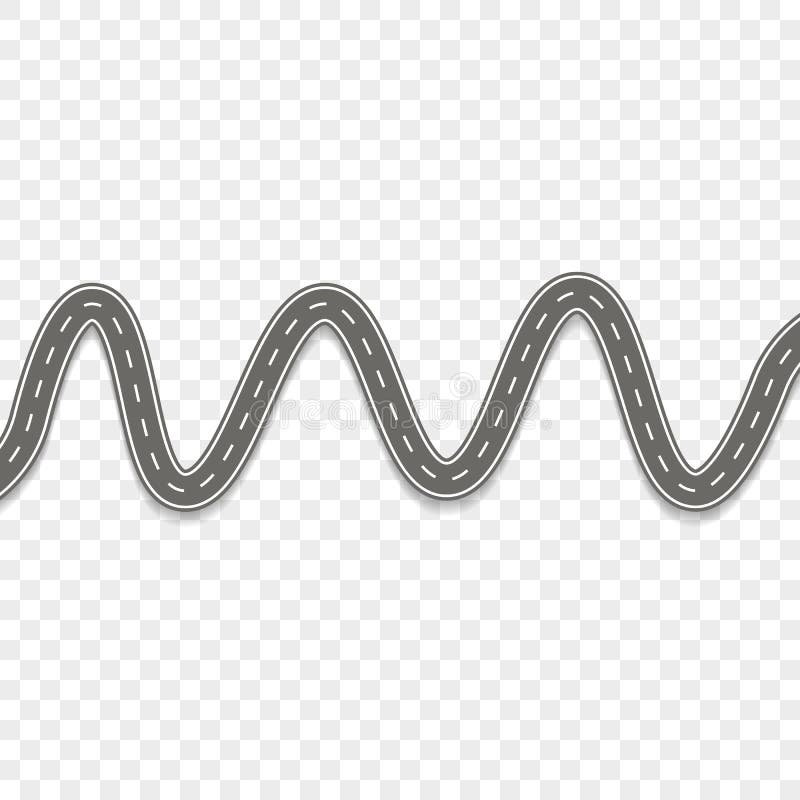 Road way with shadow stock vector. Illustration of road - 130395563