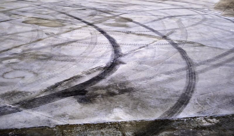 Road wheel marks stock image. Image of highway, extreme - 343576209