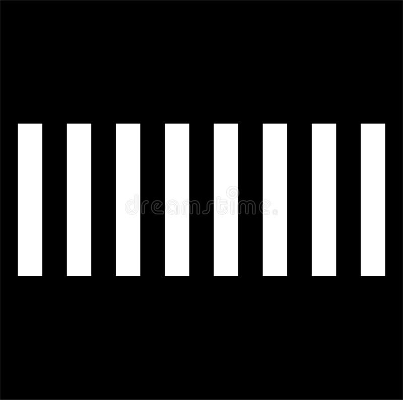 Road White Zebra Crossing Vector Illustration Stock Vector ...