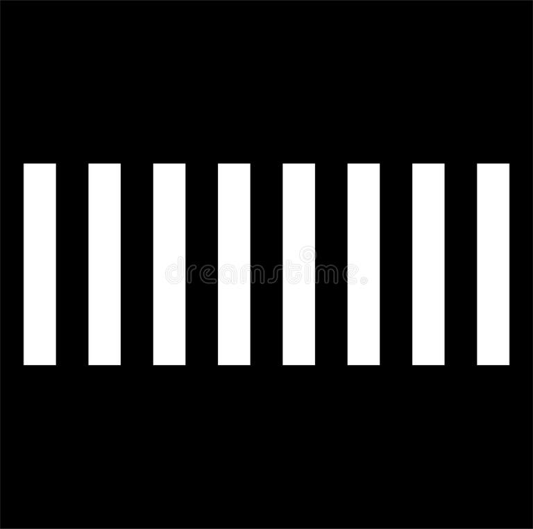 Road White Zebra Crossing Vector Illustration Stock Vector ...