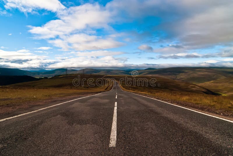 Road into the wild v1 stock image. Image of clouds, target - 16204017