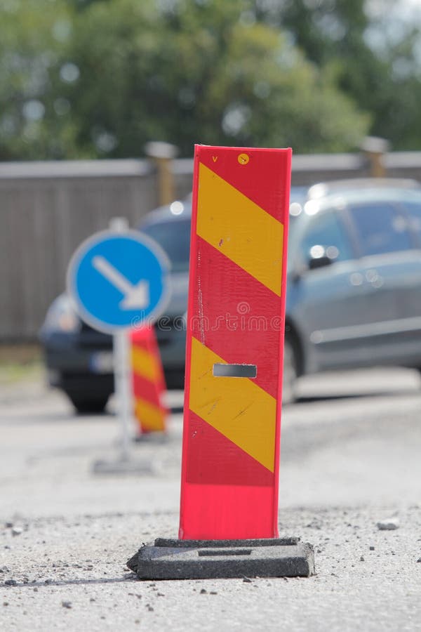 Road work stock image. Image of infrastructure, reroute - 26017991