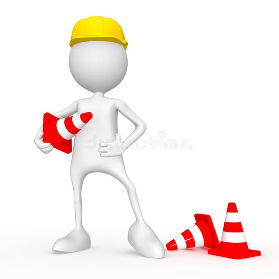 Road Worker Cartoon Stock Illustrations – 7,057 Road Worker Cartoon ...