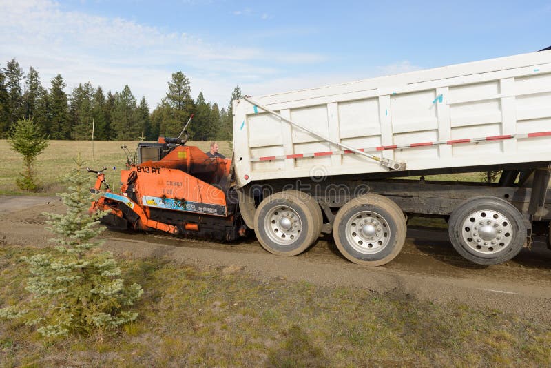 Road Workers Fixing Driveway Editorial Photo - Image of rolling ...