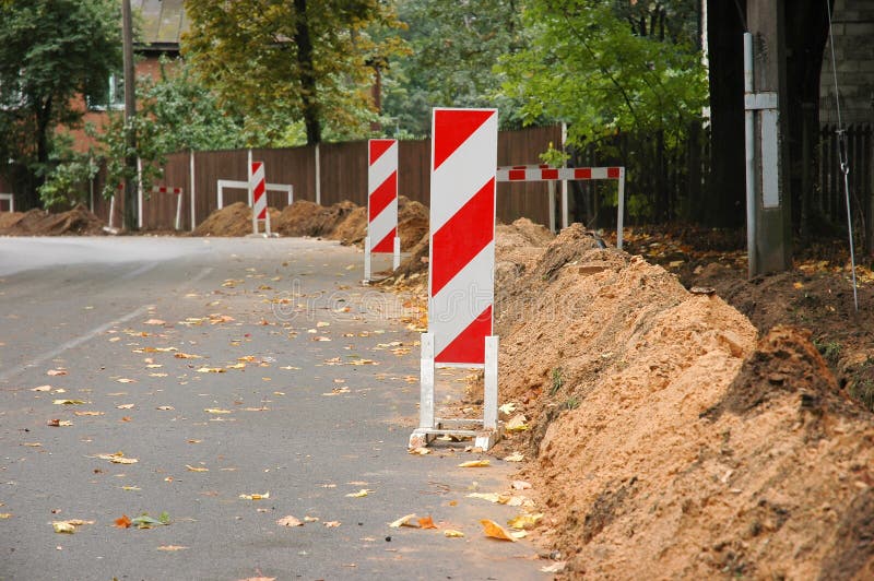 Road Works Picture. Image: 18301408