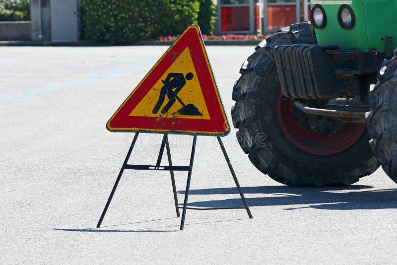 Roadworks stock image. Image of layer, traffic, work, worker - 4839417