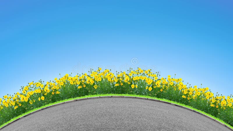 Yellow Flower Animated Background Stock Footage - Video of moving ...