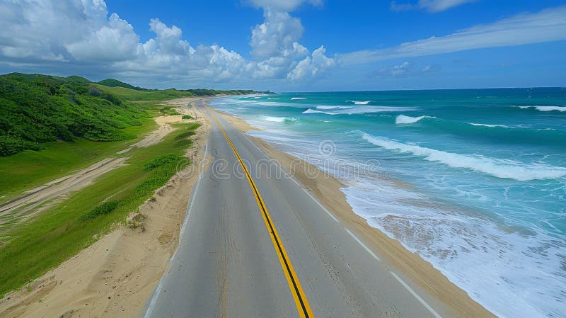 A road with a stock illustration. Illustration of holiday - 316105289