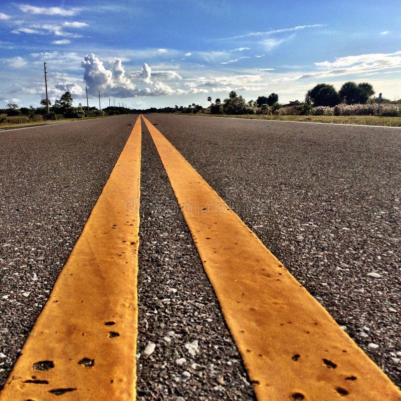 Road stock photo. Image of florida, street, road, clouds - 47532652