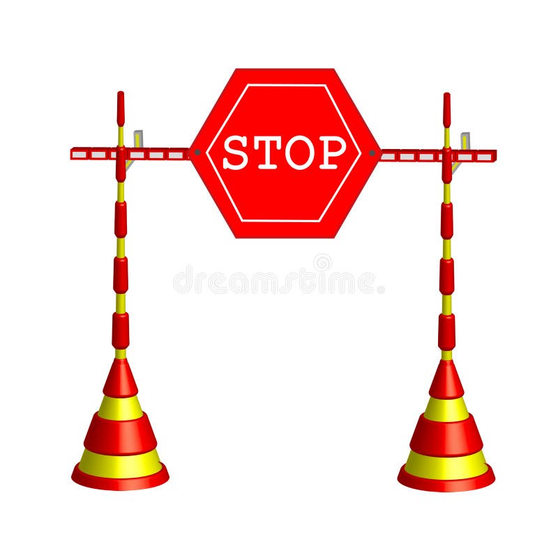 Police Roadblock Stock Illustrations – 284 Police Roadblock Stock ...