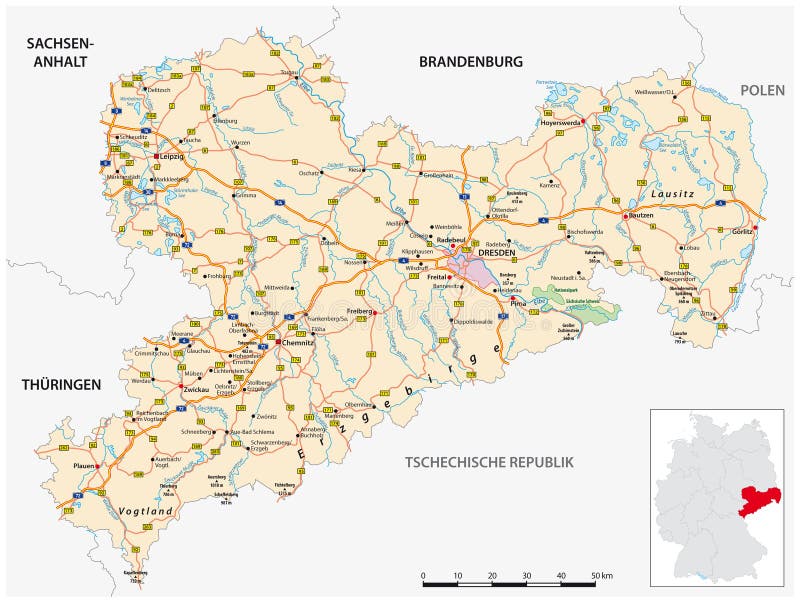 Bautzen Map Stock Illustrations – 7 Bautzen Map Stock Illustrations ...