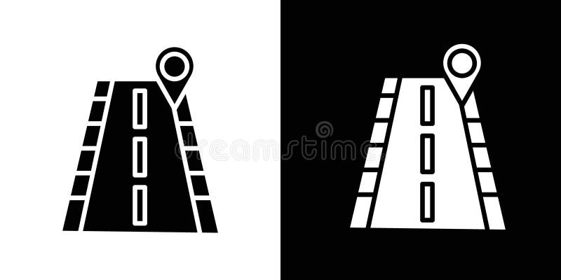 Roadmap Icon Isolated Flat Vector in Outline Stock Vector ...