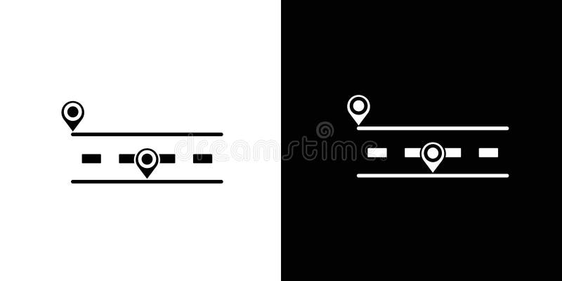 Roadmap Icon Isolated Flat Vector in Outline Stock Vector - Illustration of pictogram, marketing ...