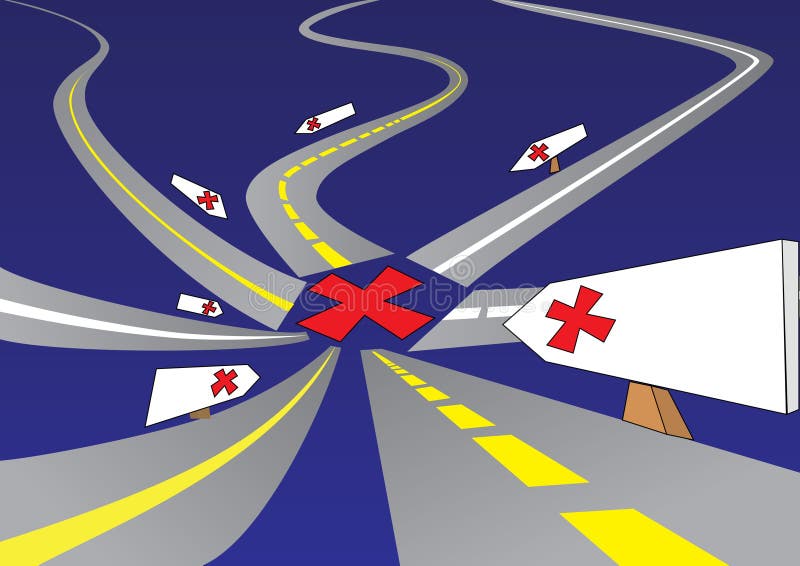 All Lead Roads To Stock Illustrations – 32 All Lead Roads To Stock ...