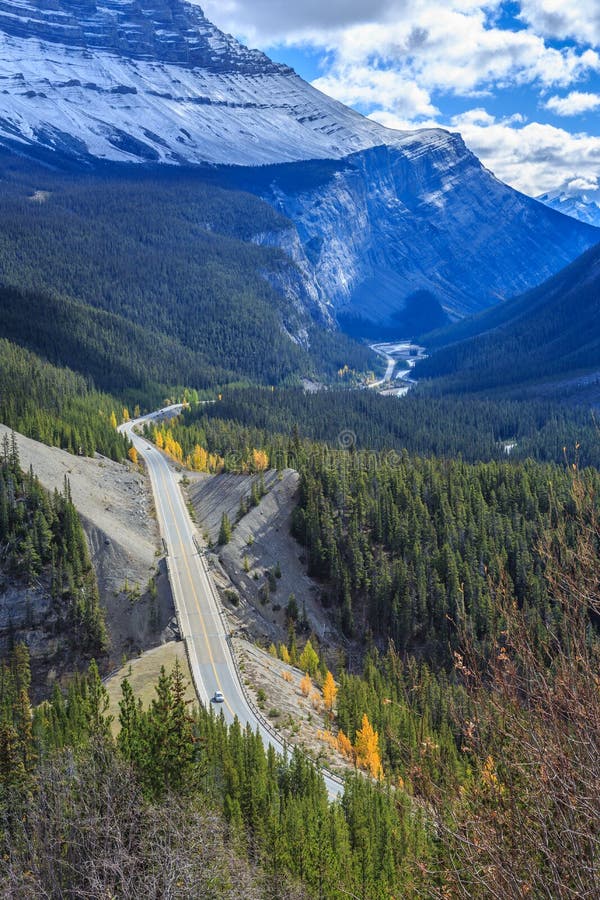 Roads of Canada stock photo. Image of scenic, tree, perspective - 51372008