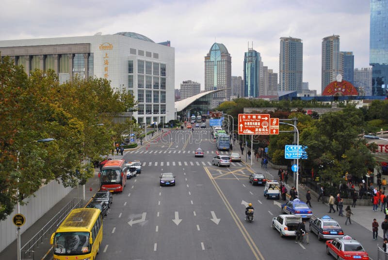 Roads in China editorial photo. Image of fast, city, busy - 22412026