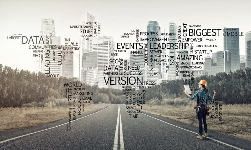 Roads connect the world stock photo. Image of global - 88739812