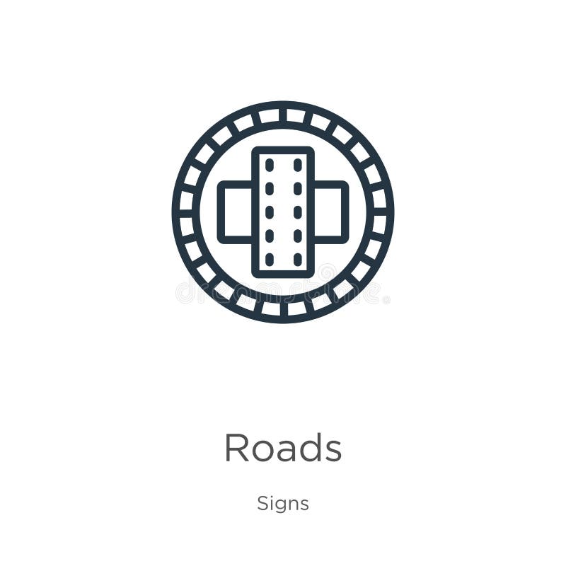 Two roads icon white stock vector. Illustration of isolated - 96360761